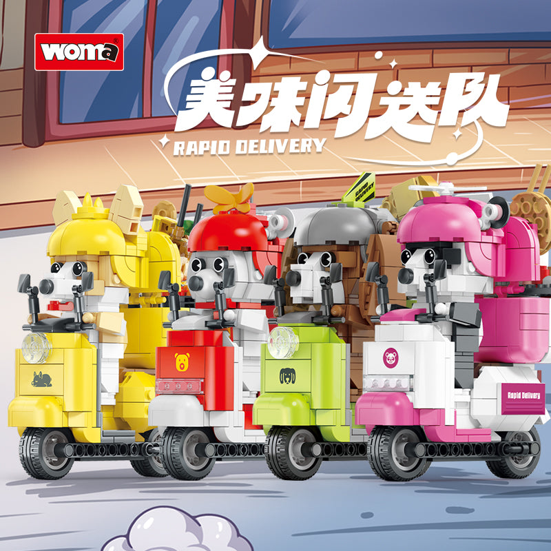 Rapid Delivery (Multi Mini Shapes 4 in 1 Assembled) – Child World Tech