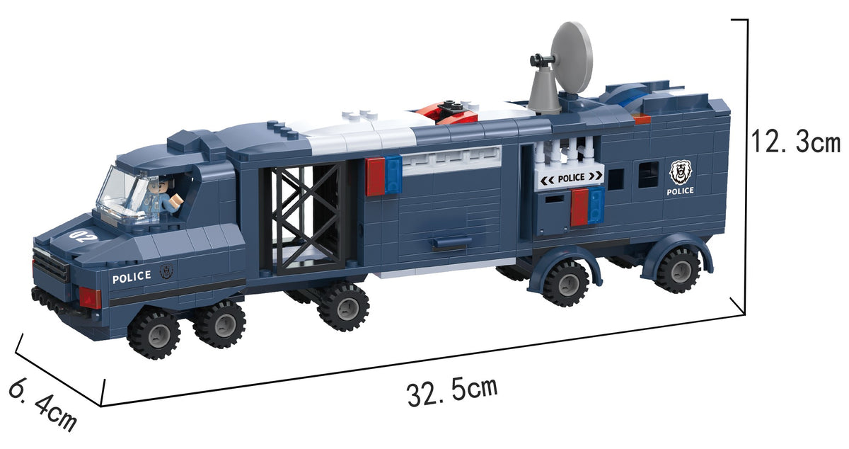 Mini Police City Station (2 in 1) / Collection "A, B, C, D, E, F, G, H ...