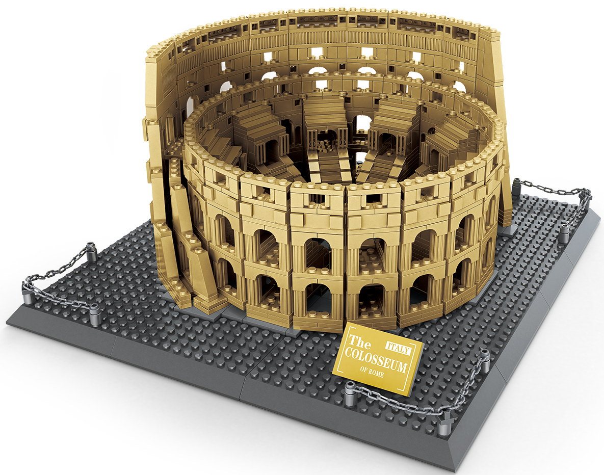 THE COLOSSEUM OF ROME (Architecture Series Collection). – Child World Tech