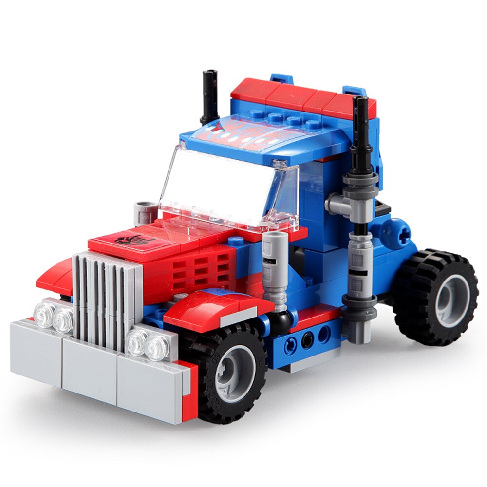 Optimus Robot Pull Back Model (20 Different Form In 1) – Child World Tech