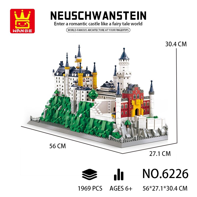 Neuschwanstein castle-Southern Bavarian, Germany (Architecture Series ...