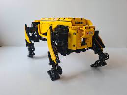 Power Robot Dog (Yellow) APP Version (With Remote Control Set)